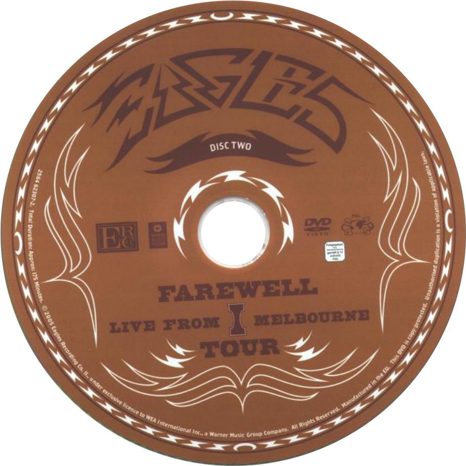 The Eagles Farewell Tour : DVD 2 | DVD Covers | Cover Century | Over 1. ...